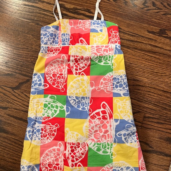 Lilly Pulitzer | Dresses | Lilly Pulitzer Multicolor Dress With Turtle ...